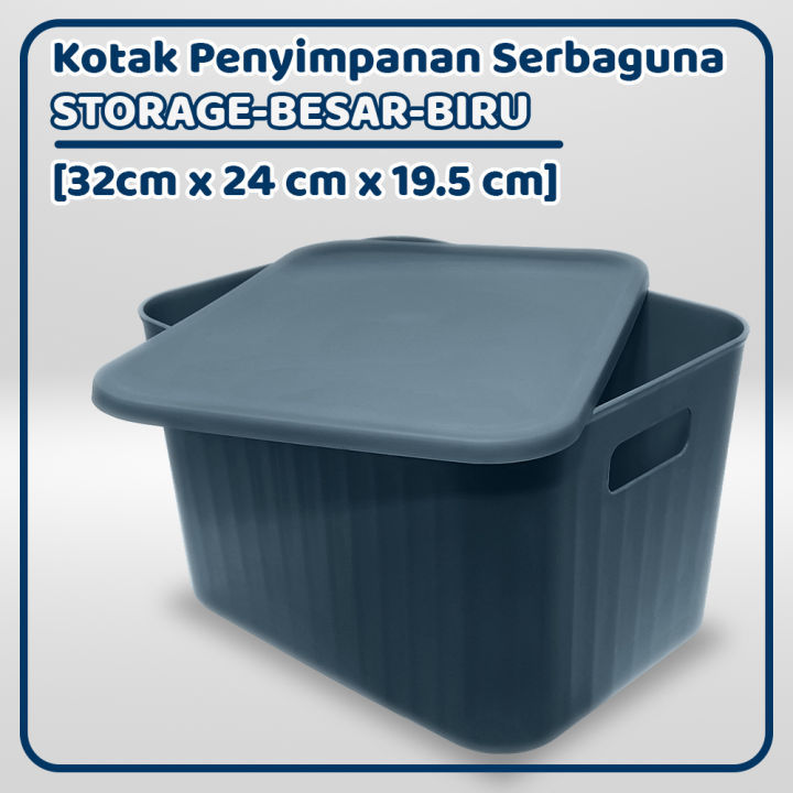Kotak Keranjang Penyimpanan Storage Box kotak barang minimalis | Lazada ...