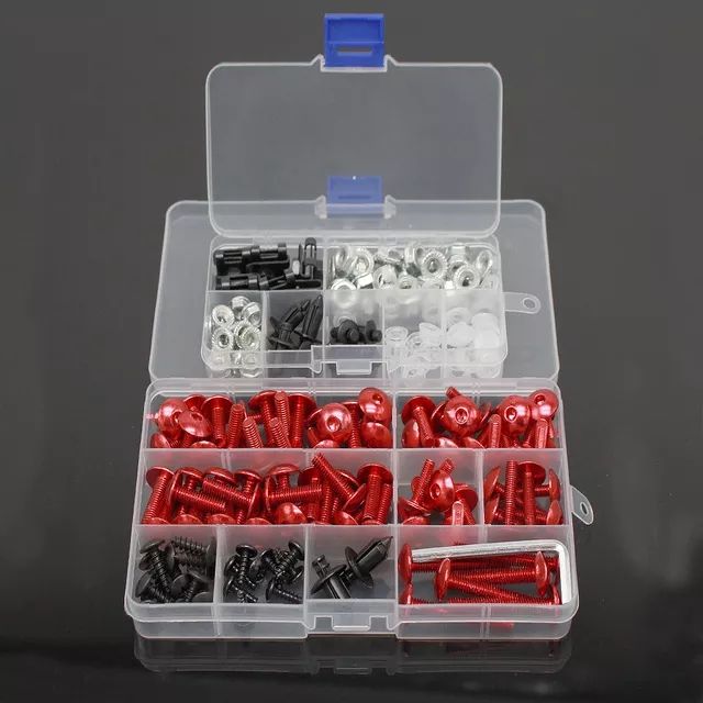 รถจักรยานยนต์ Fairing Bolts Kit ตัวถังรถสกรู Nut สำหรับ Husqvarna ...