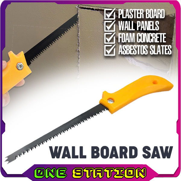 11.5" Wall Board Saw 2 in 1 Auger and Utility Saw Plaster Ceiling ...