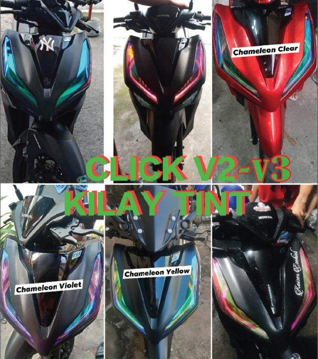 HONDA CLICK V2-V3 KILAY TINT 3M ADHESIVE (PAIR) | Lazada PH