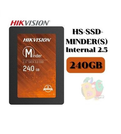 240GB SSD (เอสเอสดี) HIKVISION (HS-SSD-MINDER(S)) Internal 2.5" SATA ...