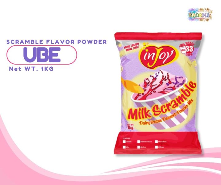 UBE Milk Scramble Powder 1kg | Lazada PH