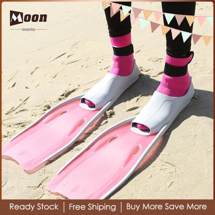 Moon Manta Snorkel Fins Lightweight Long Fins Professional 35 to 37 ...