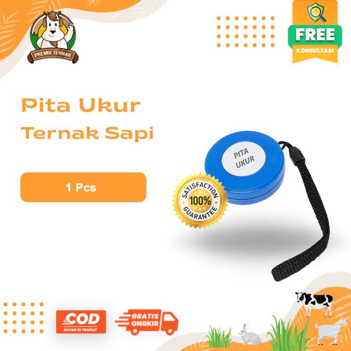 METERAN SAPI/ PITA UKUR / ALAT UKUR LINGKAR DADA SAPI - UNTUK HEWAN ...