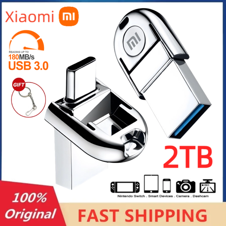 【Tutrig】 Metal OTG 2 IN 1 Type C Pen Drive 128GB 2tb Usb Memory 512GB ...