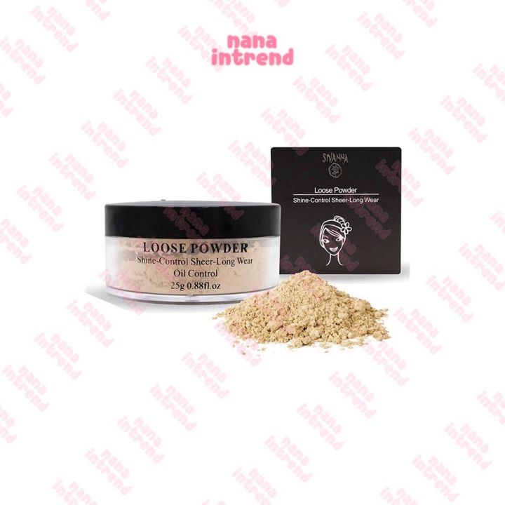 F010 Sivanna Colors Loose Powder Shine Control Sheer Long Wear ซีเวนน่า ...