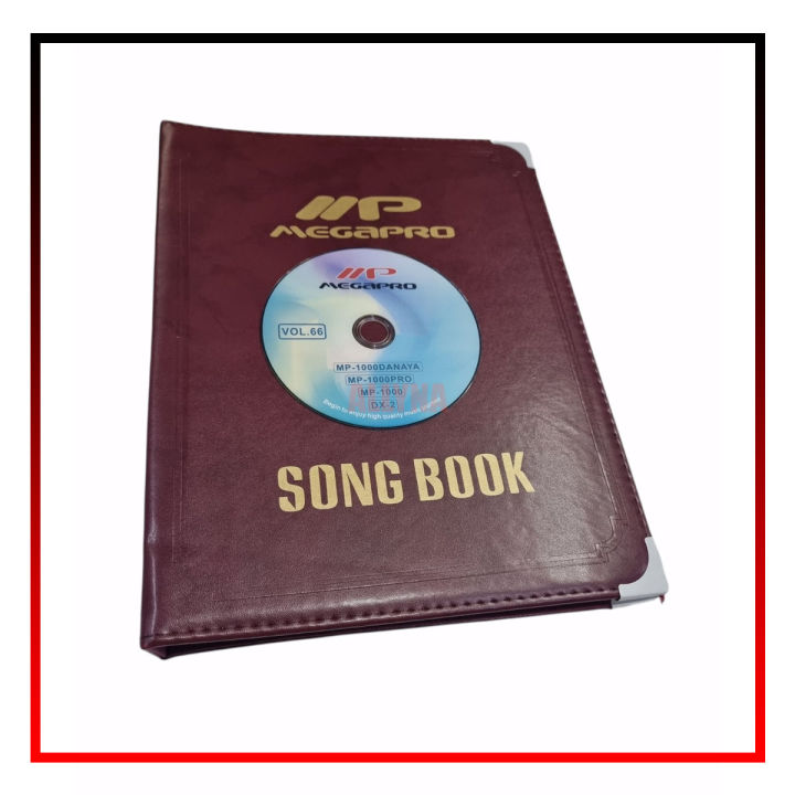 ORIGINAL MEGAPRO MP1000 SONGBOOK WITH UPDATED CD VOL66 | Lazada PH