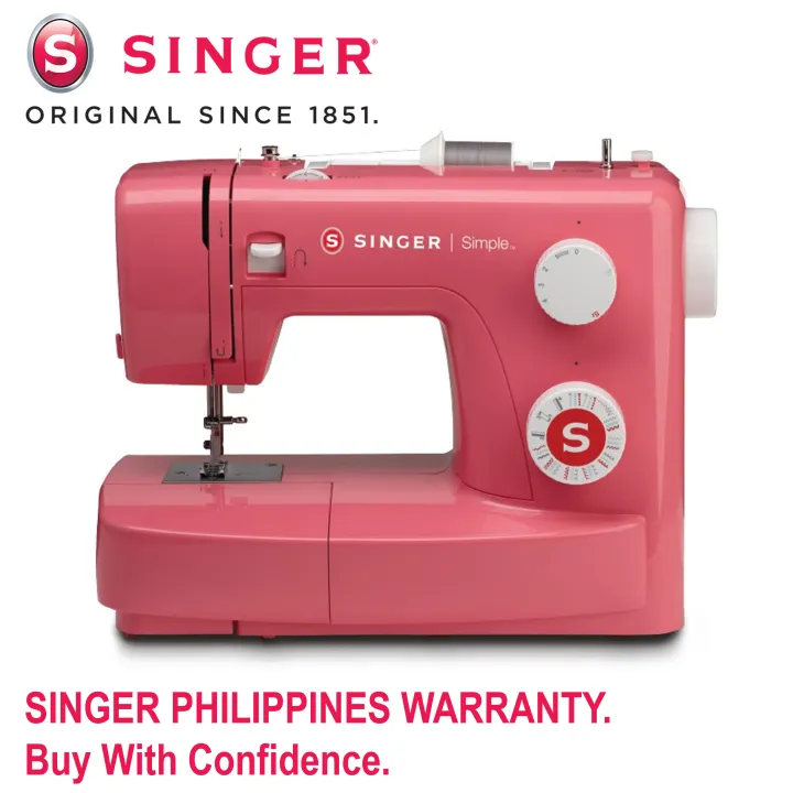 Singer 3223 Pink Portable Sewing Machine with 23 stitches. FREE THREAD ...