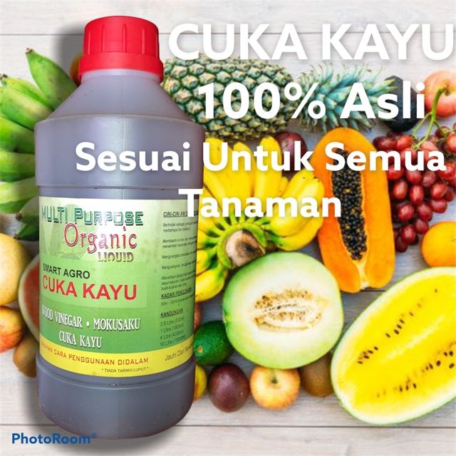 🌱1 Lit # CUKA KAYU / Wood Vinegar /100%Ori / Kawal Serangga /Kawal ...