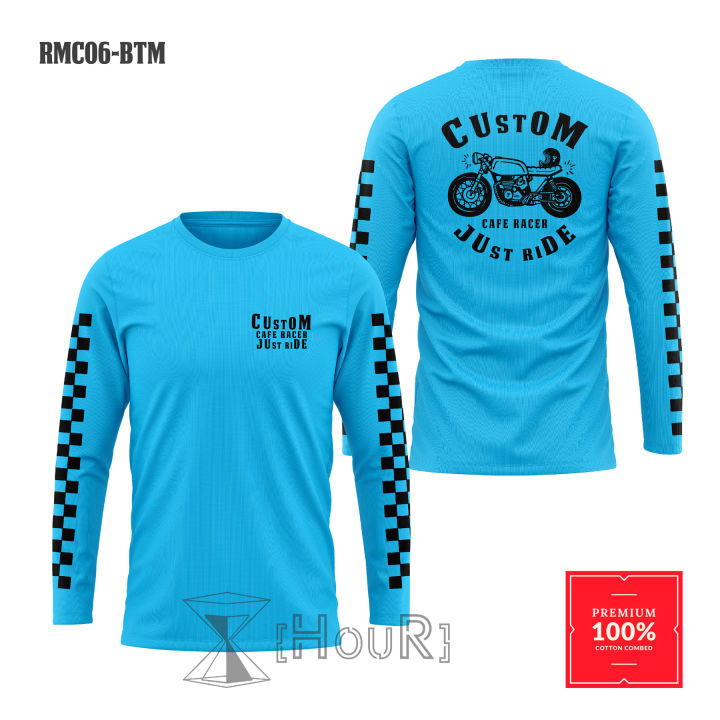 BAJU KAOS MOTOR custom T-shir PRIA PAKAIYAN BIKER MOTOR custom LENGAN ...