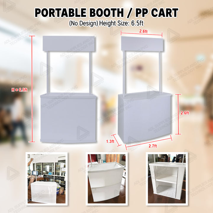 #PP COLLAPSIBLE CART #PORTABLE SAMPLING BOOTH #PROMOTION COUNTER TABLE ...