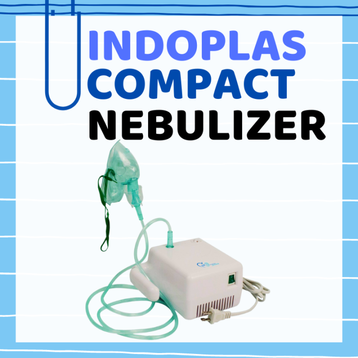 Strong and High Quality Motor! Indoplas Compact Nebulizer with Heavy ...