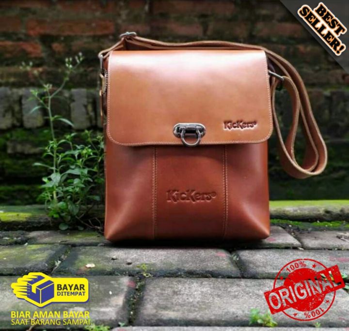 TAS KULIT PREMIUM KICKERS - TAS KULIT KULIT KC21 - TAS KULIT SAPI ...