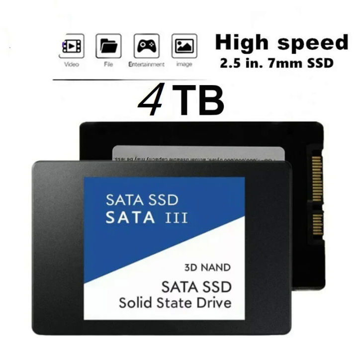 Sata3 Ssd 500Gb 1 TB 2TB 4TB Hdd 2.5ฮาร์ดดิสก์ดิสก์2.5 "ภายใน Solid State Drive Hdd 1 Tb Ssd ...