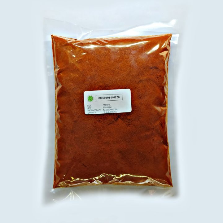 Paprika Bubuk 500 Gr EXP 1 Tahun dari Pemesanan | Lazada Indonesia