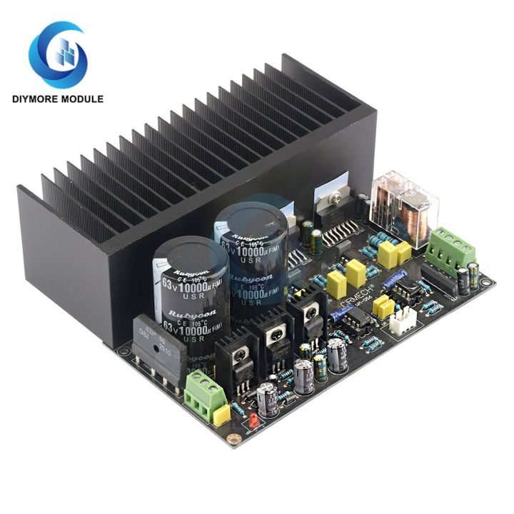 TDA7293 DC Servo Auido Power Amplifier Board 100W+100W TDA 7293 OP07 ...