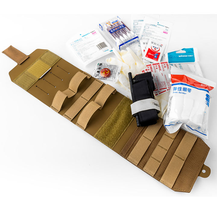 FMA Tactical Roll-Up Medical Pouch First Aid Emergency Bag EDC Utility ...