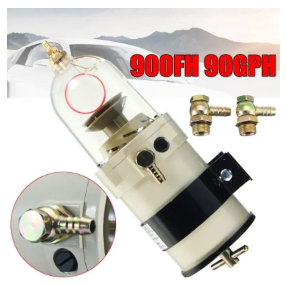 900FG 900FH Diesel Fuel Filter Oil/Water Separator Marine Boat Trucks ...