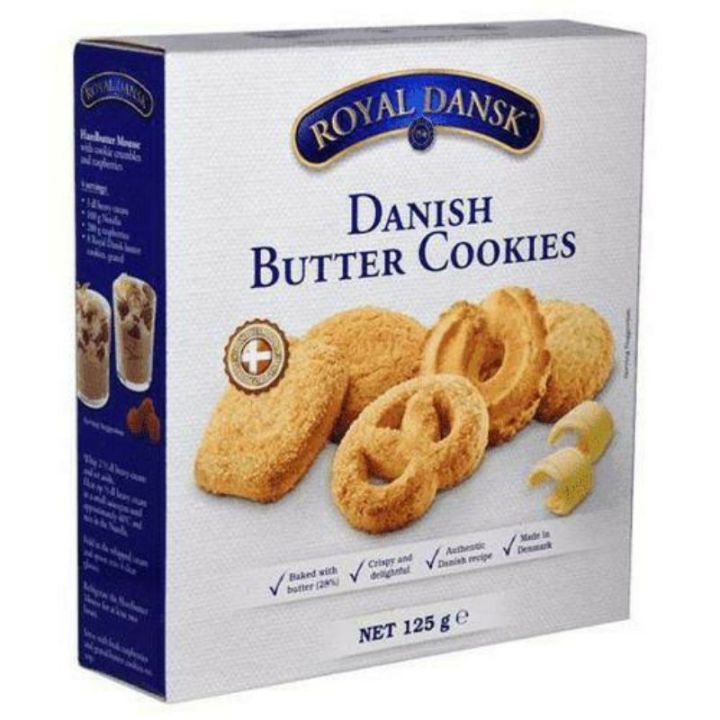 Royal Dansk Danish Butter Cookies 125g | Lazada PH