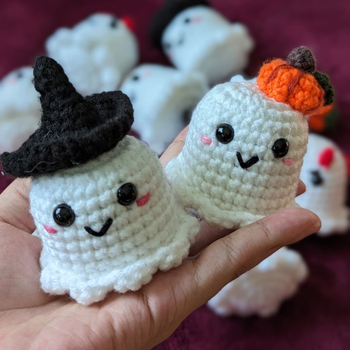Ghost Keychain Handmade Crochet | Lazada PH