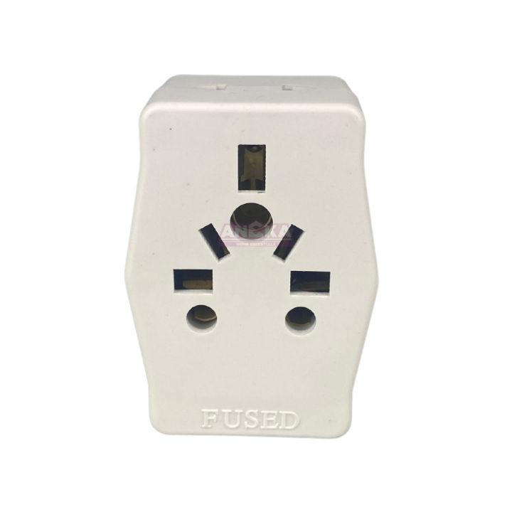 3 Way 13A Multi Universal Socket Adaptor Travel Extension Plug Multi ...