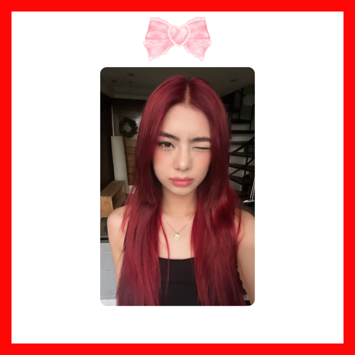 bini mikha selca photocard matte finish with backprint pt. 1 | Lazada PH