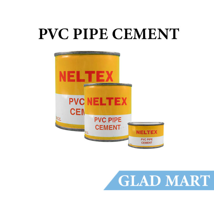 Neltex PVC Pipe Cement Solvent Adhesive Cement 100/200/400cc | Lazada PH