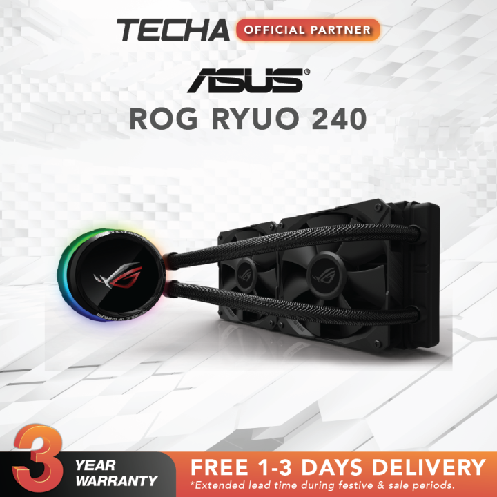 [FAST SHIP] ASUS ROG RYUO 240 | OLED | RGB All-in-one Liquid CPU Cooler ...