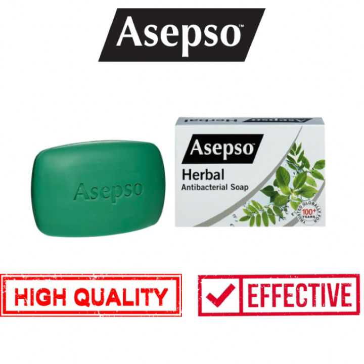 Asepso Herbal Antibacterial Soap (Original 80g) | Lazada