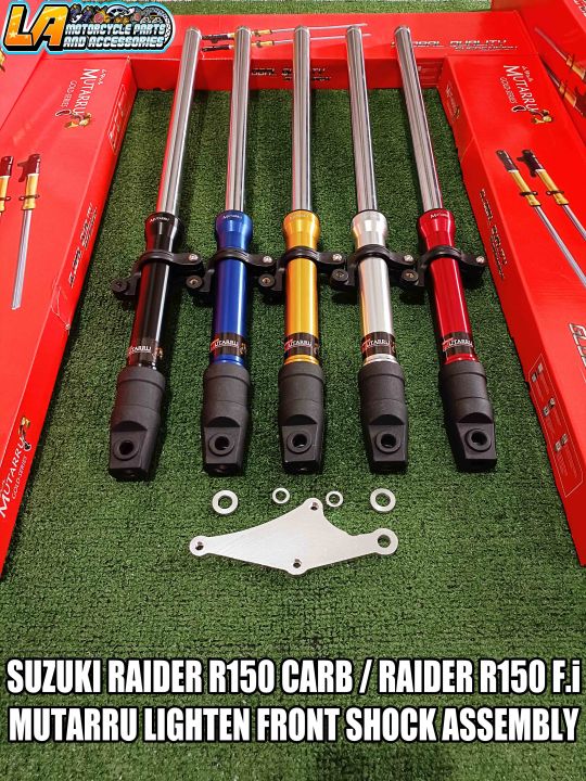 SUZUKI RAIDER R150 CARB / SUZUKI RAIDER R150 F.i MUTARRU LIGHTEN FRONT ...