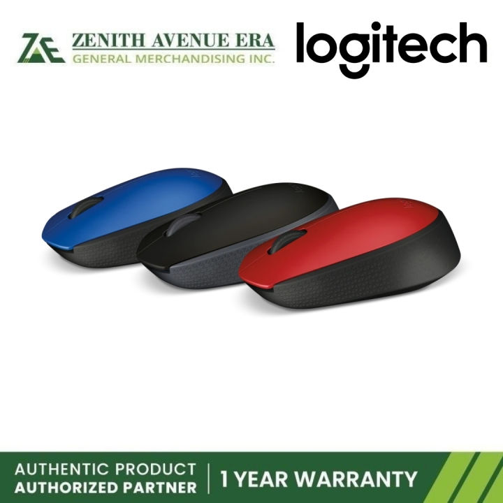 Logitech M171 Wireless Mouse Grey,Blue,Red | Lazada PH
