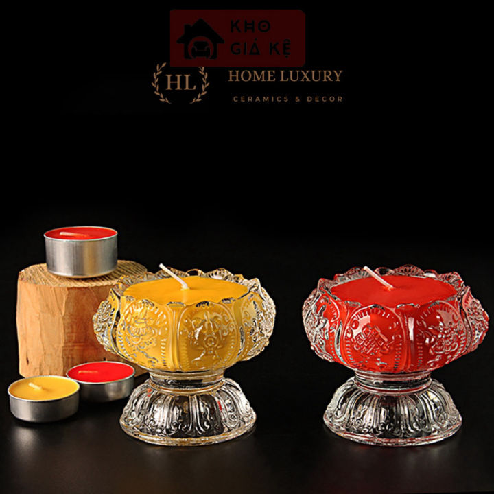 Cốc nến | CHÂN NẾN THỦY TINH | CỐC THỦY TINH ĐỰNG NẾN CAO CẤP CÓ CHÂN ...