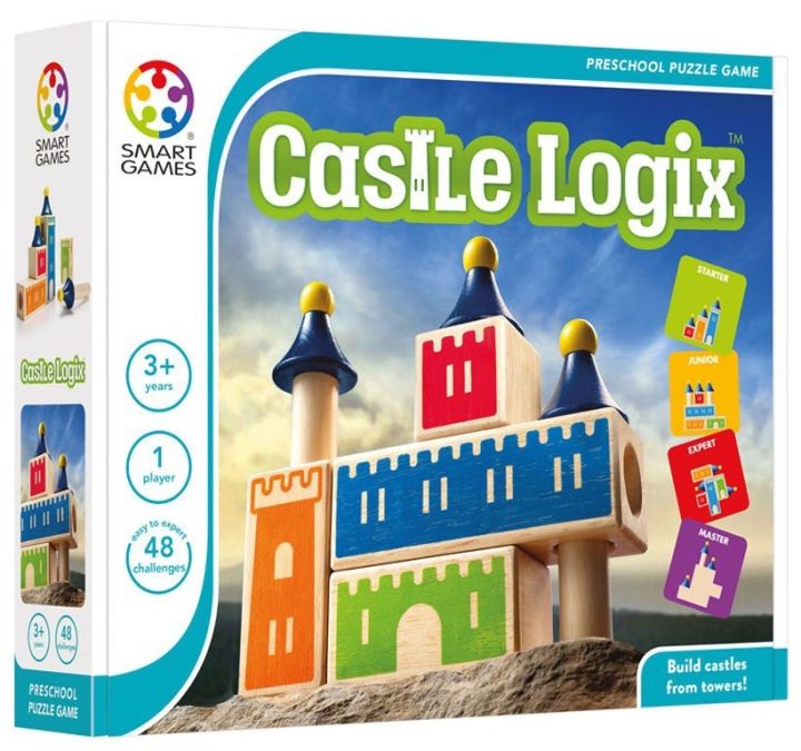 Castle Logix. - Little Picker เกมส์บล็อคตัวต่อสร้างหอคอย | Lazada.co.th