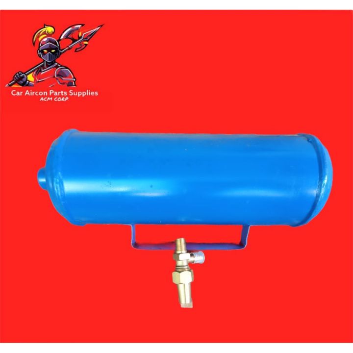 【COD】 AIRCON EMPTY TANK 2.5kg VALVE Car Aircon For Refill Freon ...