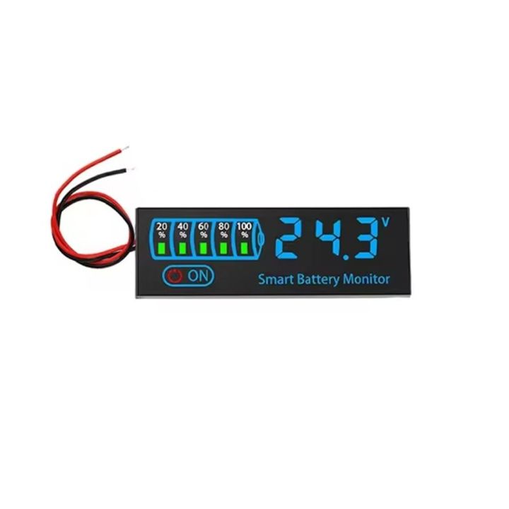 【JFYB】 LED Battery Charge Indicator 7 55V for Ternary Lithium and Acid ...