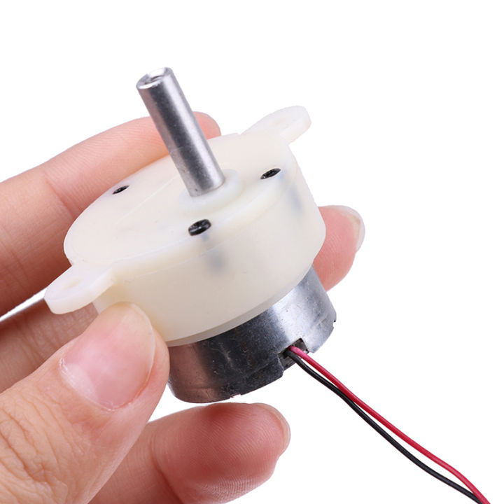 LTG DC 6V 5 RPM Mute Gear Motor High Torque Slow Speed Micro Electric ...