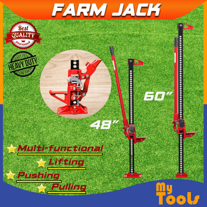 High Farm Jack 48 / 60 High Hi Lift Jack 4X4 Recovery Off Road Jack ...