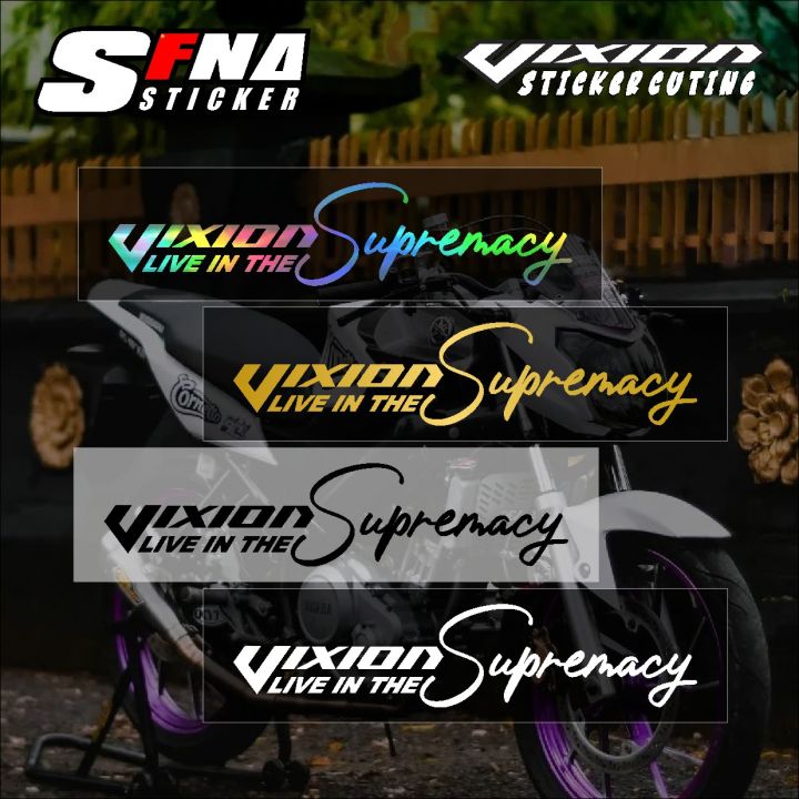 Sticker Cutting Vixion Sticker Timbul | Lazada Indonesia