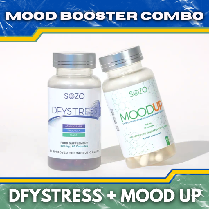 Zest Health - SOZO PH Mood Booster Combo - MOOD UP + DFYSTRESS - 60 ...