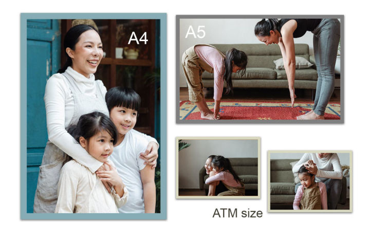 JJPRINTS Magnetic REF MAGNET, 2R(ATM) / A4 / A5 / 4R with High Quality ...