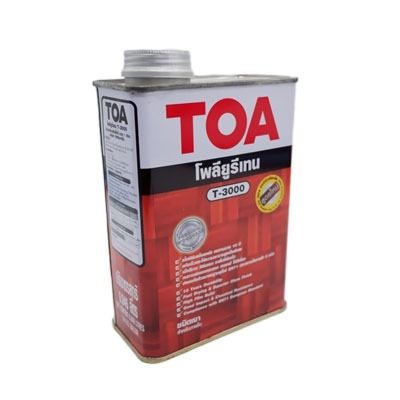 TOA ทีโอเอ T-3000 โพลียูรีเทน ชนิดเงา สำหรับภายใน ขนาด 0.946 ลิตร | Lazada.co.th