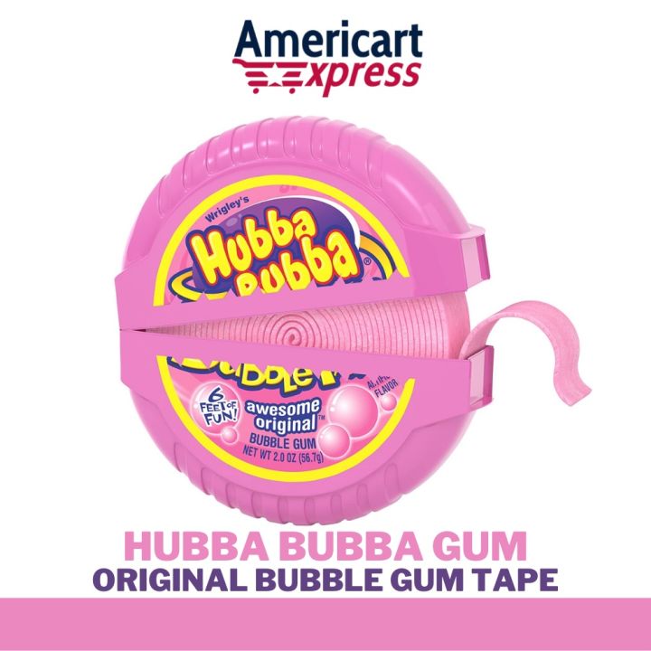 Wrigley's Hubba Bubba Original Bubble Gum Tape 56.7g bKe | Lazada PH
