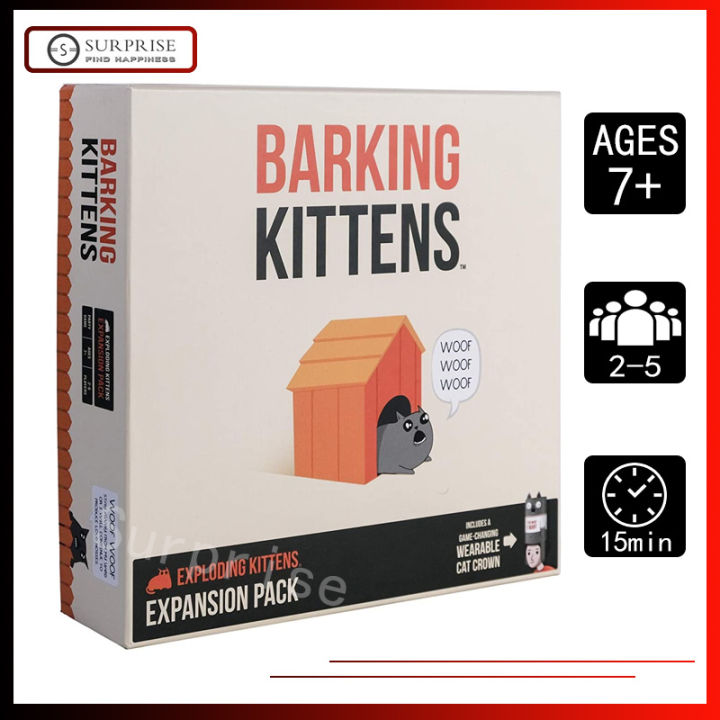 New Board Game Barking Kittens: This is The Third Expansion of ...