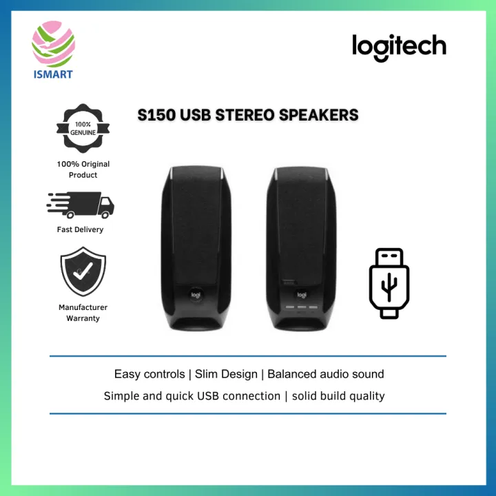 LOGITECH S150 USB STEREO SPEAKER | Lazada