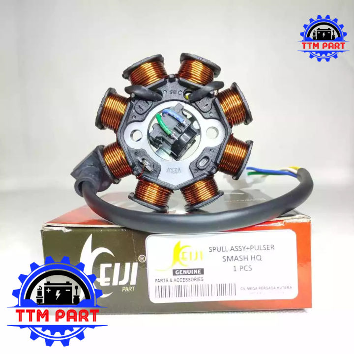 SPULL ASSY + PULSER SUZUKI SMASH / SMASH NEW SPUL SPOOL SPOL KOMPLIT KEIJI | Lazada Indonesia