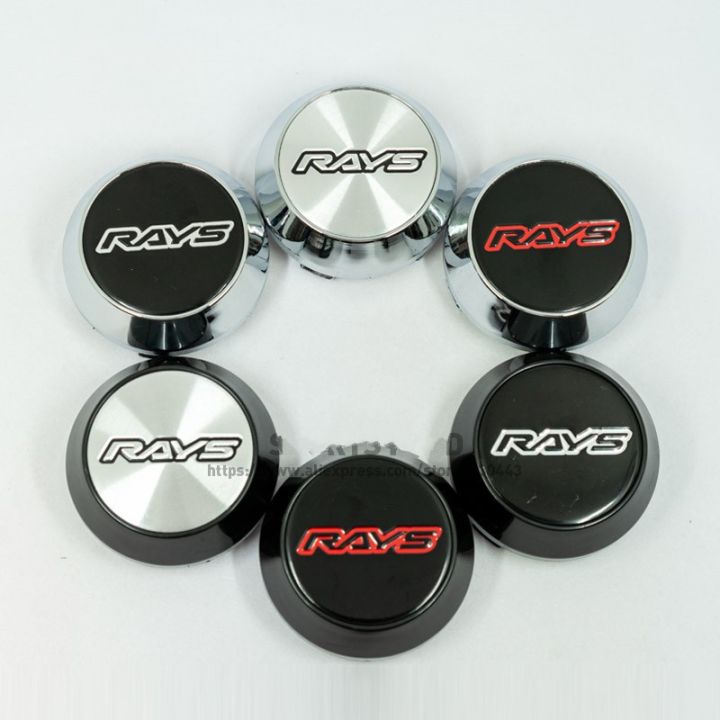 4pcs 60MM Car Styling RAYS Volk Wheels Center Cap Logo Emblem Rim TE37 ...