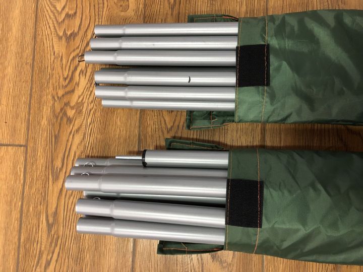 Canopy strut Iron rod adjustable and spliced strut set of two rods with ...