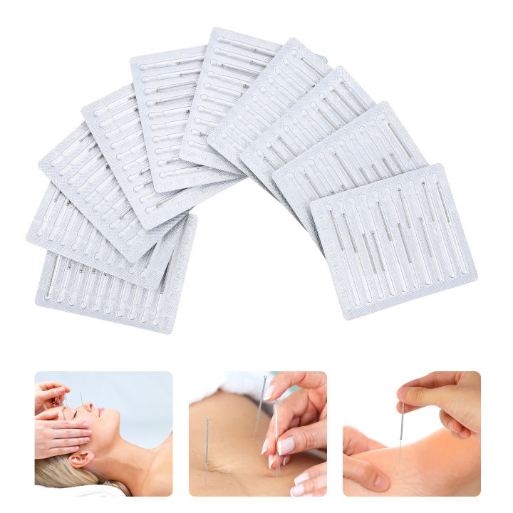 100pcs Sterile Acupuncture Needles Stainless Steel Massage Needles ...