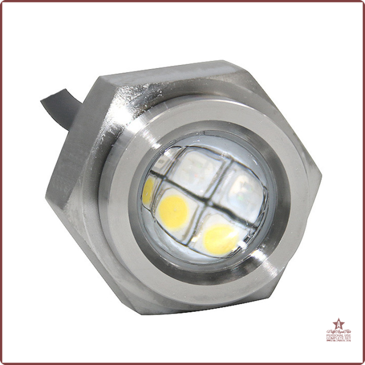 [wwudo] 8W 1/2" NPT Thread Dual Color 12VDC Submarine Dock Marine RIB ...