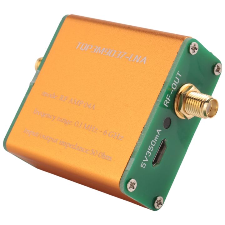 (FMIW) 100K-6GHz All Band Amplifier HF FM VHF UHF RF Preamplifier High ...